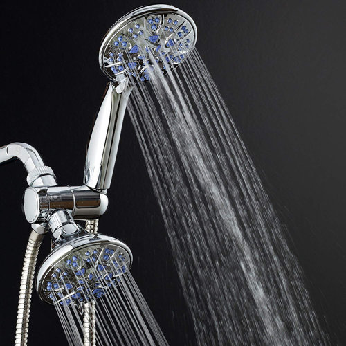 AQDE High Pressure Multi Function Dual Shower Head & Reviews | Wayfair