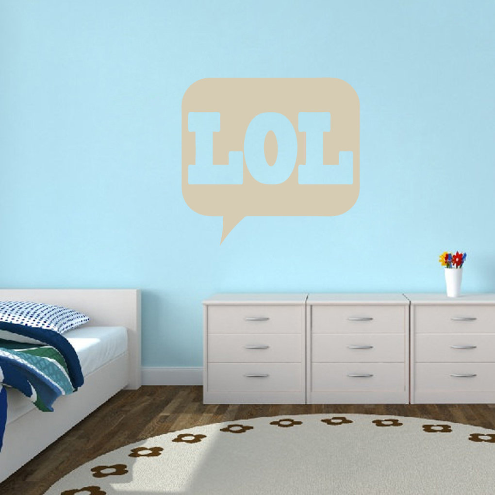 SweetumsWallDecals LOL Wall Decal | Wayfair