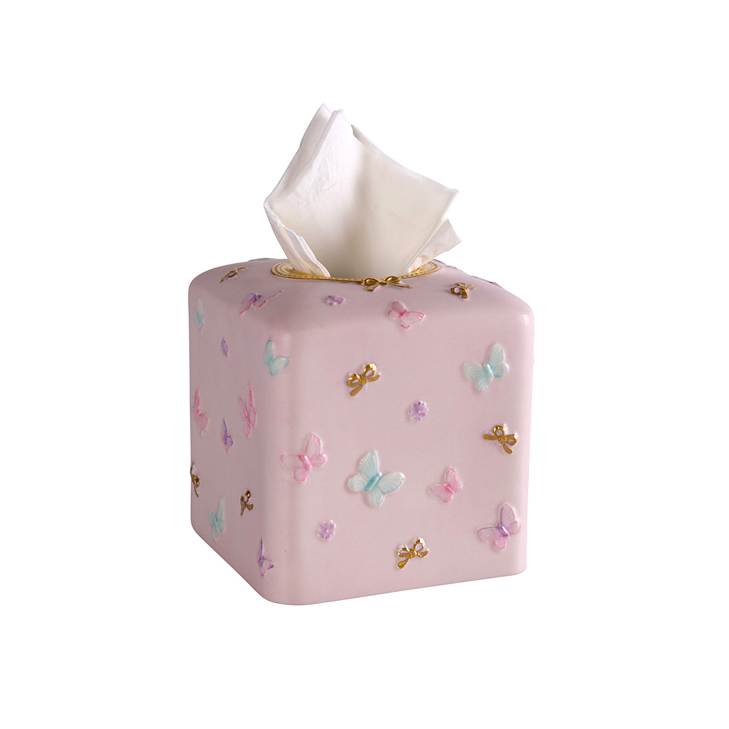 H BOUTIQUE Butterfly Tissue Box Cover | Wayfair