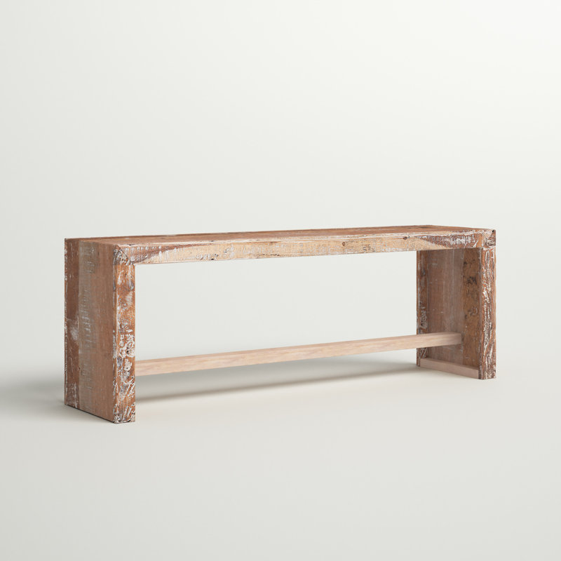 Sand & Stable Kenny Solid Wood Rectangular Bench | Wayfair
