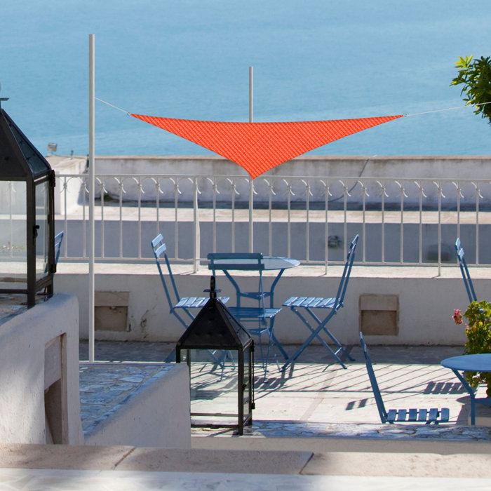 Yescom 5FT 97% UV Block Triangle Sun Shade Sail Decor Patio Pool Garden ...