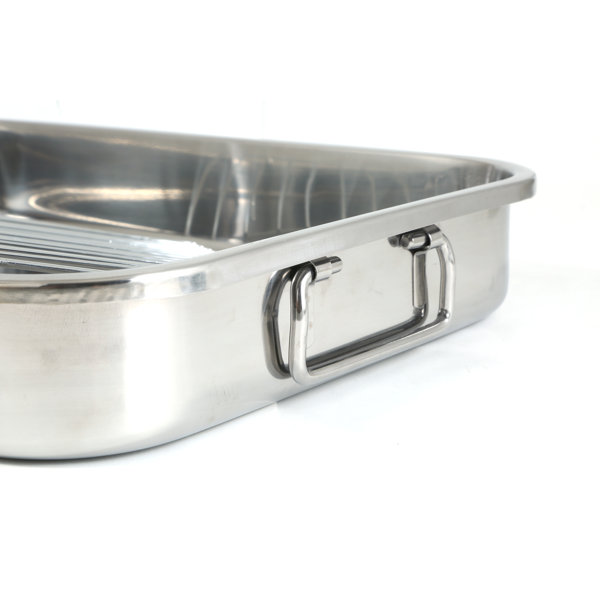 Cook Pro All-In-One Stainless Steel Roasting Pan Yes & Reviews | Wayfair