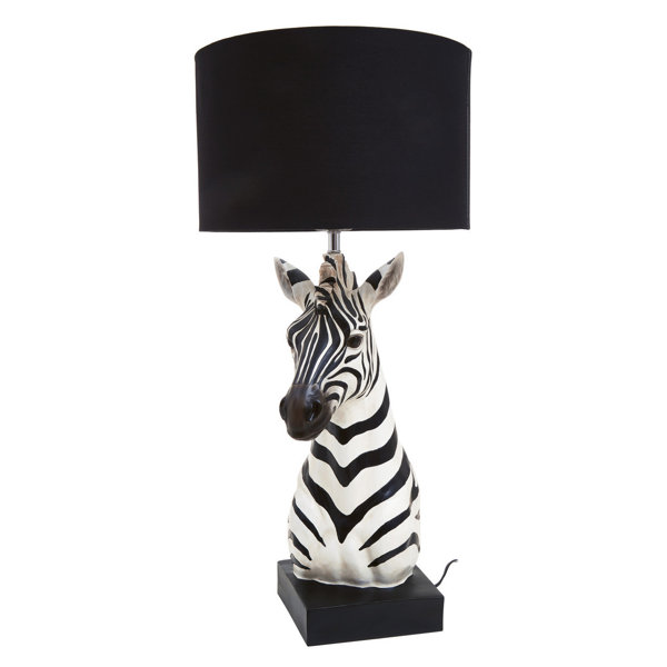 Ivy Bronx Boho Zebra Table Lamp | Wayfair.co.uk