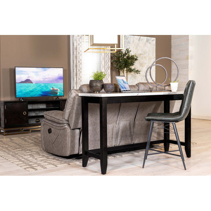 Wade Logan® Annavictoria Marble Pub Table | Wayfair
