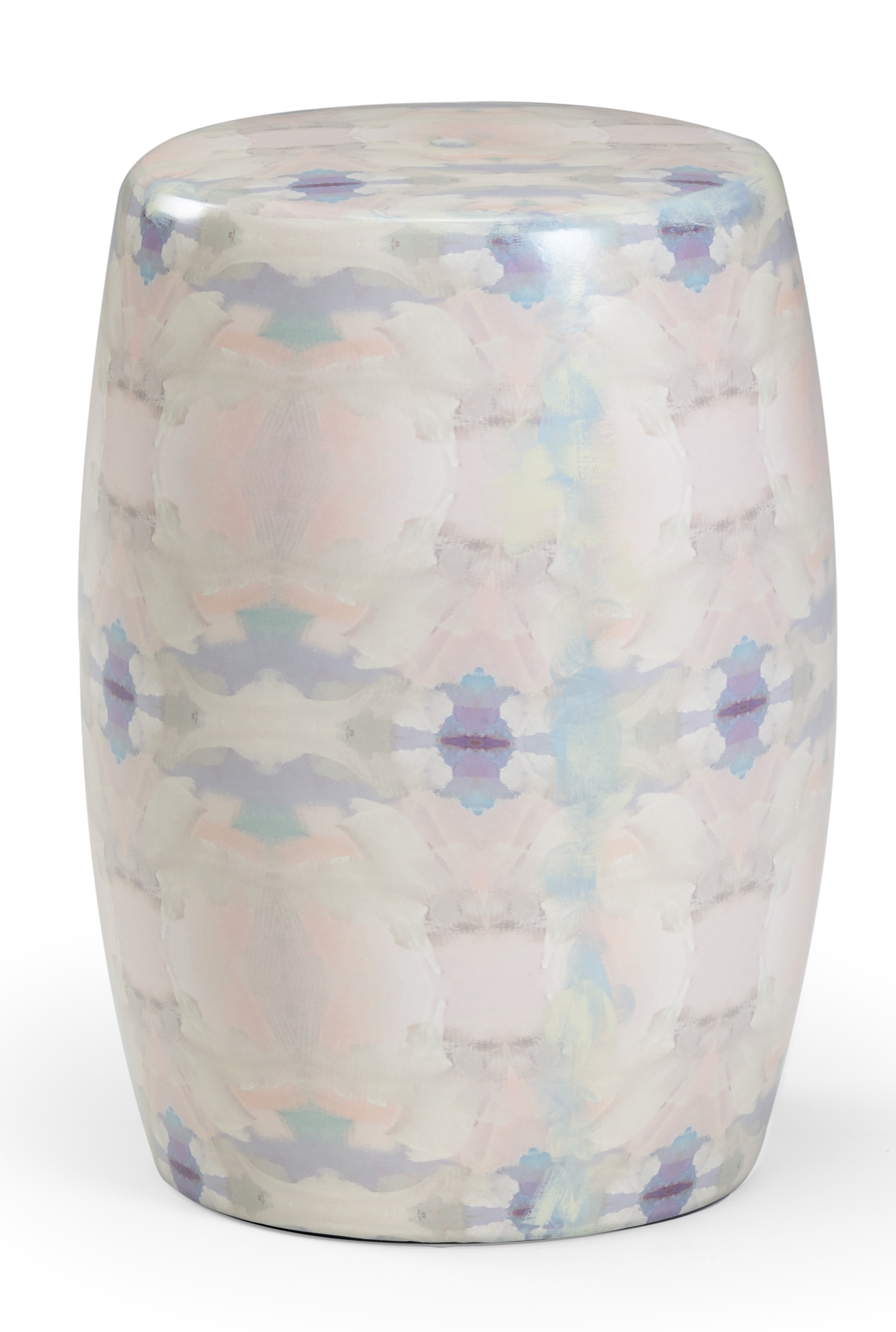 Wildwood Coral 18'' Tall Ceramic Garden Stool | Wayfair