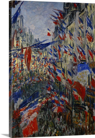 The Twillery Co.® Claude Rue Saint Denis Decked Out With Flags by ...