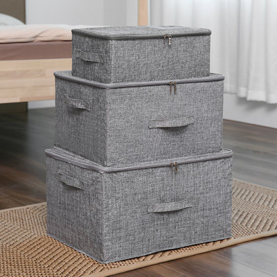 Rebrilliant Large Organizer Fabric Box & Reviews | Wayfair