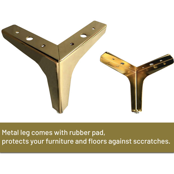 Spinal Solution Heavy Duty Metal Furniture Leg & Reviews | Wayfair