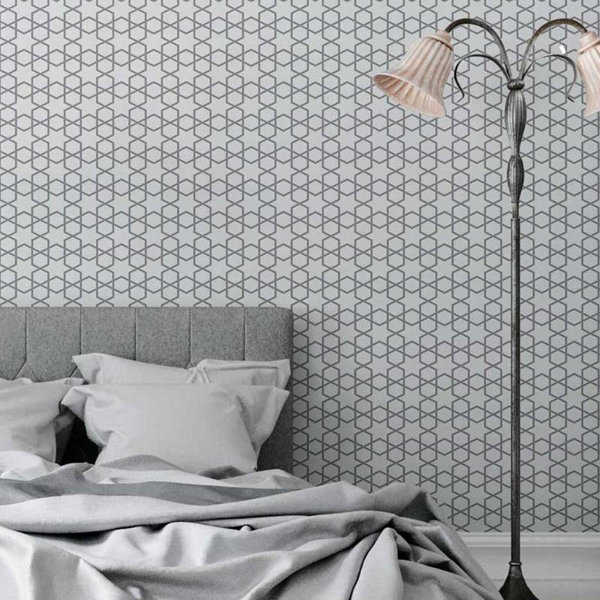 George Oliver Despio Peel & Stick Geometric Wallpaper | Wayfair