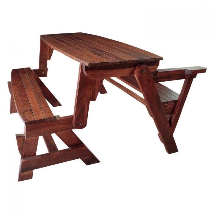 Union Rustic Horris 6 - Person 125cm Long | Wayfair.co.uk