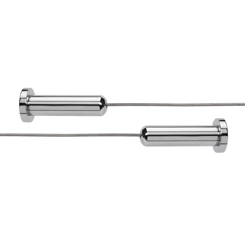 Croydex Wireline 118" Adjustable Straight Tension Shower Curtain Rod ...