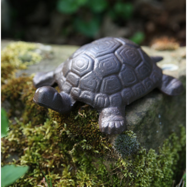 Dakota Fields Cast Iron Turtle (Large) & Reviews | Wayfair.co.uk