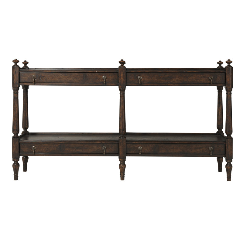 Theodore Alexander Althorp - Victory Oak 64'' Console Table | Wayfair