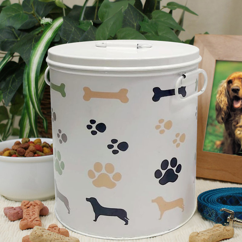 NU Steel Jumbo Pet 3 Piece Food Storage Container Set & Reviews | Wayfair