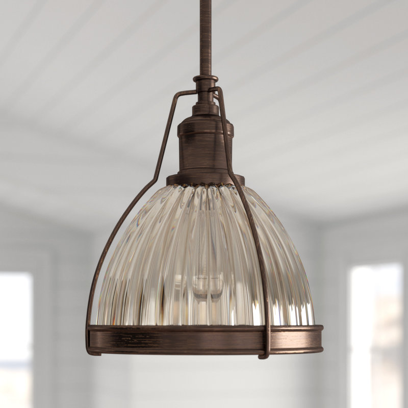 Breakwater Bay Shelbie 1 - Light Single Bell Pendant & Reviews | Wayfair
