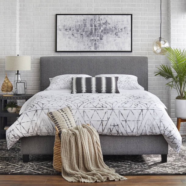 Three Posts™ Magaw Upholstered Headboard & Reviews | Wayfair