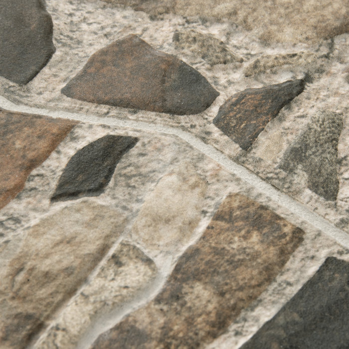 Merola Tile Rambla 15" x 23" Porcelain Stone Look Wall & Floor Tile ...