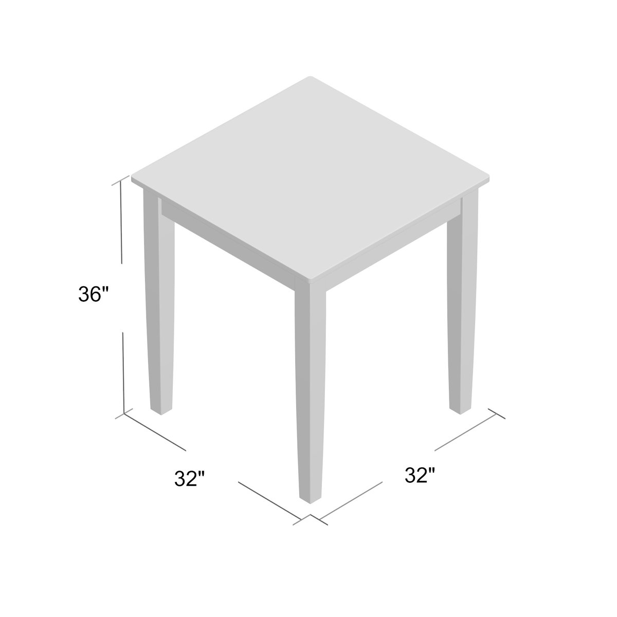 Three Posts™ Diamondback Counter Height 32'' Dining Table & Reviews ...