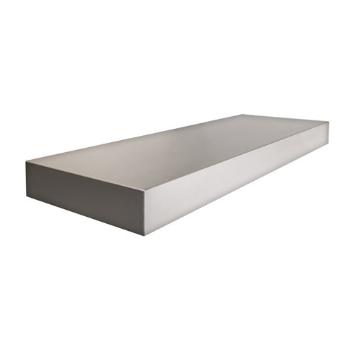 Latitude Run® Stainless Steel Floating Shelf & Reviews | Wayfair