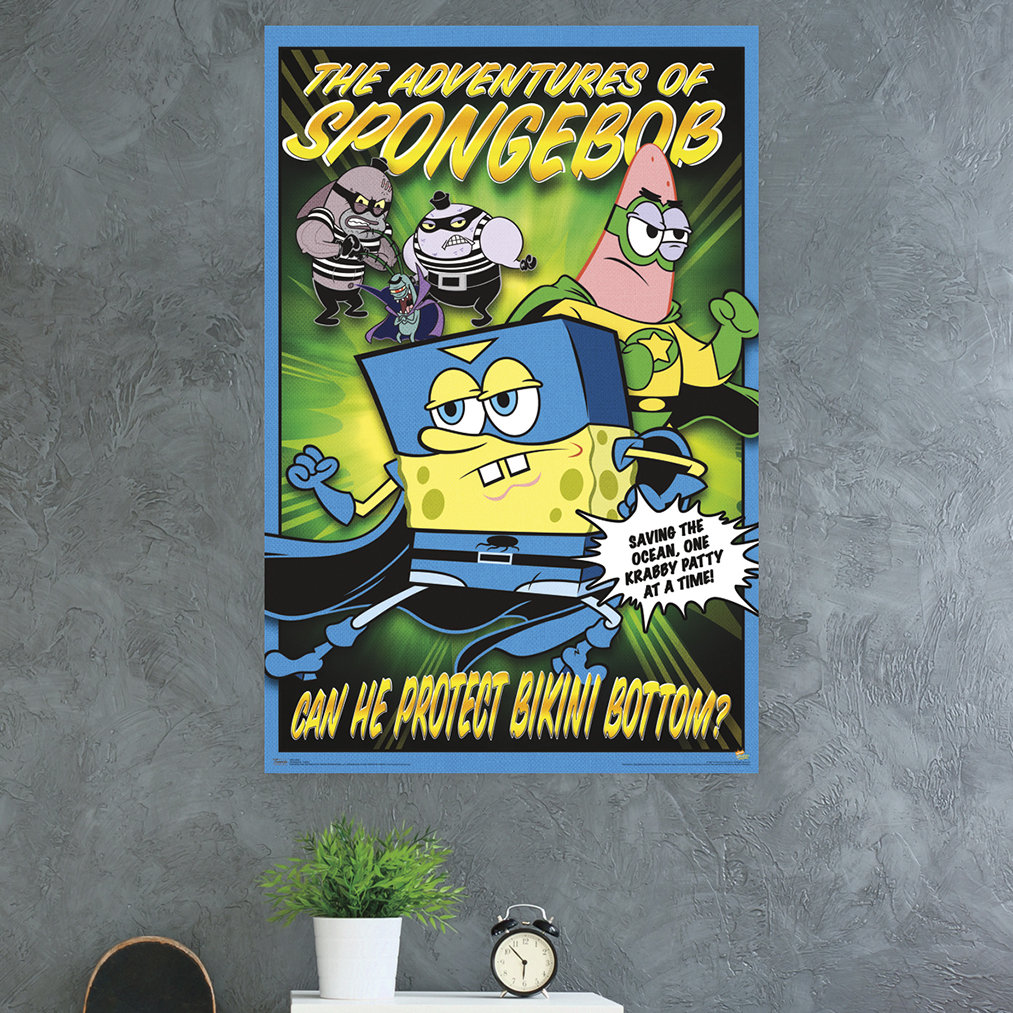 Trends International Spongebob - Funny Paper Print - Wayfair Canada