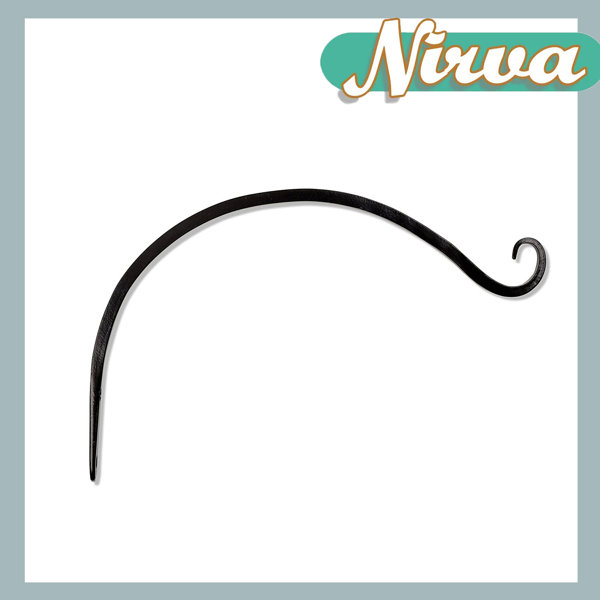Nirva Vim Hand Forged Curved Hook | Wayfair