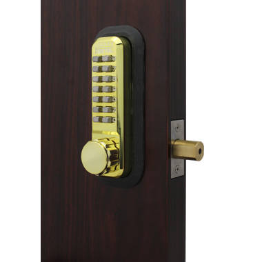 Lockey USA Mechanical One Sided Keyless Deadbolt | Wayfair