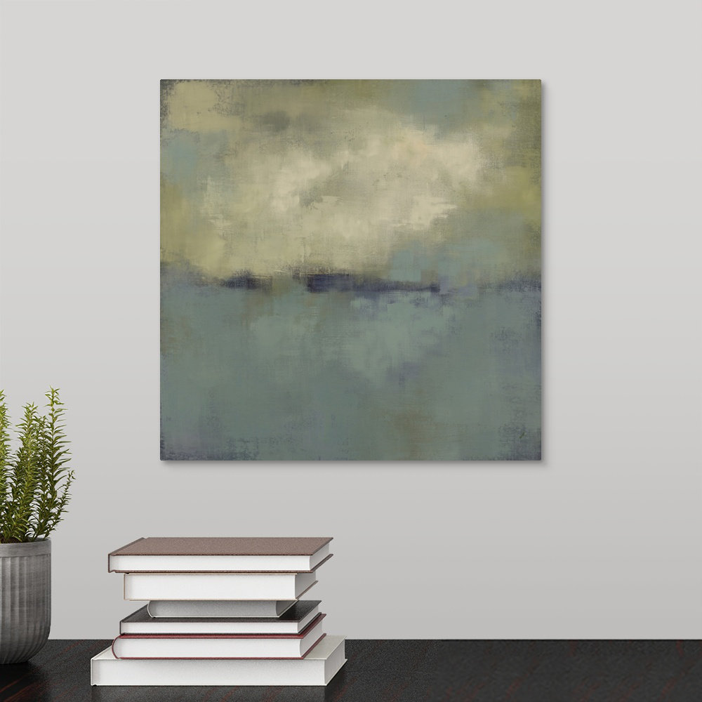 Orren Ellis Green Haze by Kari Taylor - Painting on Canvas | Wayfair
