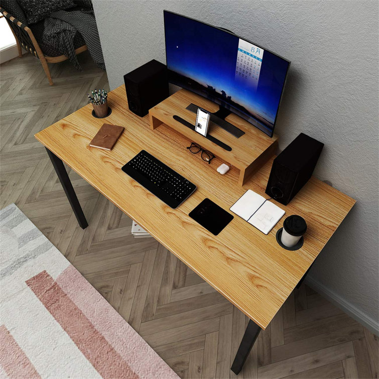 Latitude Run Kynzleigh 120Cm W Rectangular Computer Desk | Wayfair.co.uk