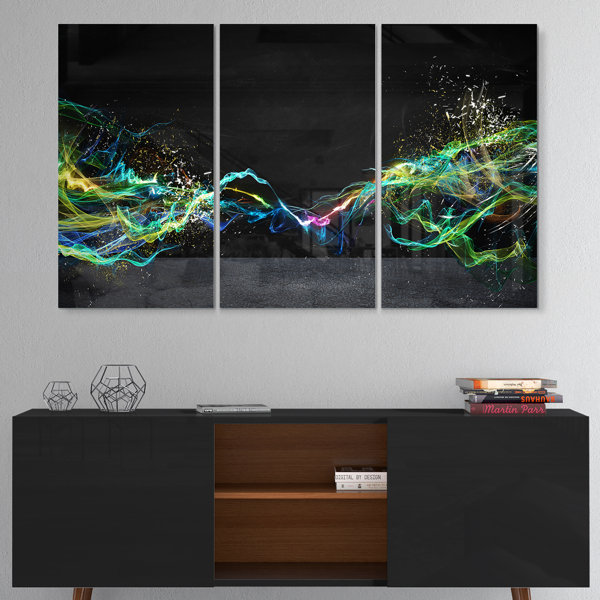 Contemporary-motion-wall-art | Wayfair