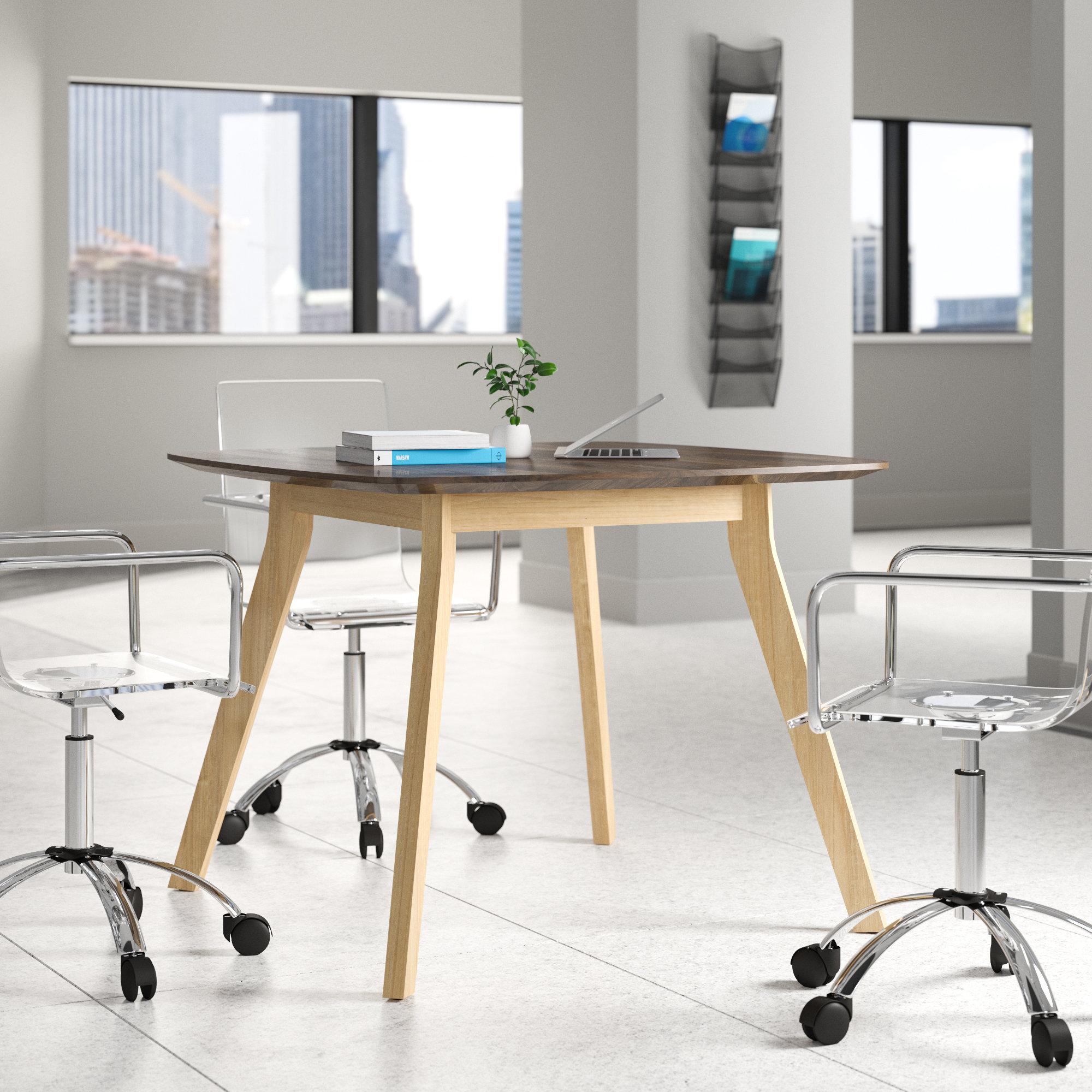 Upper Square™ Holmes Square Meeting Table & Reviews | Wayfair