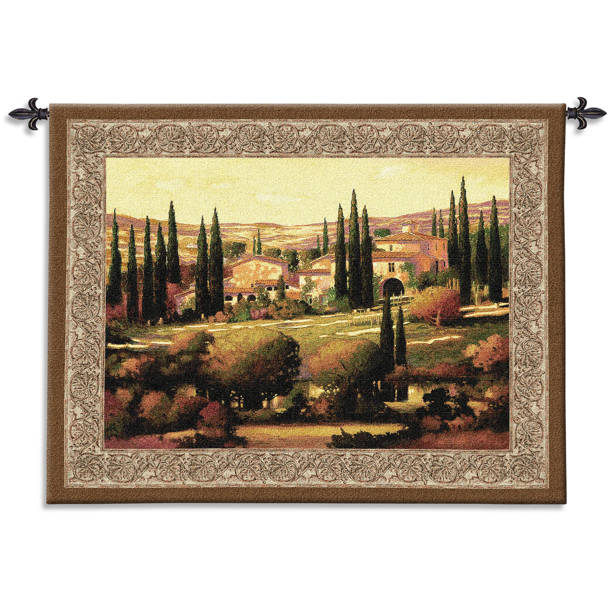 Fine Art Tapestries Cityscape, Landscape, Seascape Autumn Path Tapestry ...