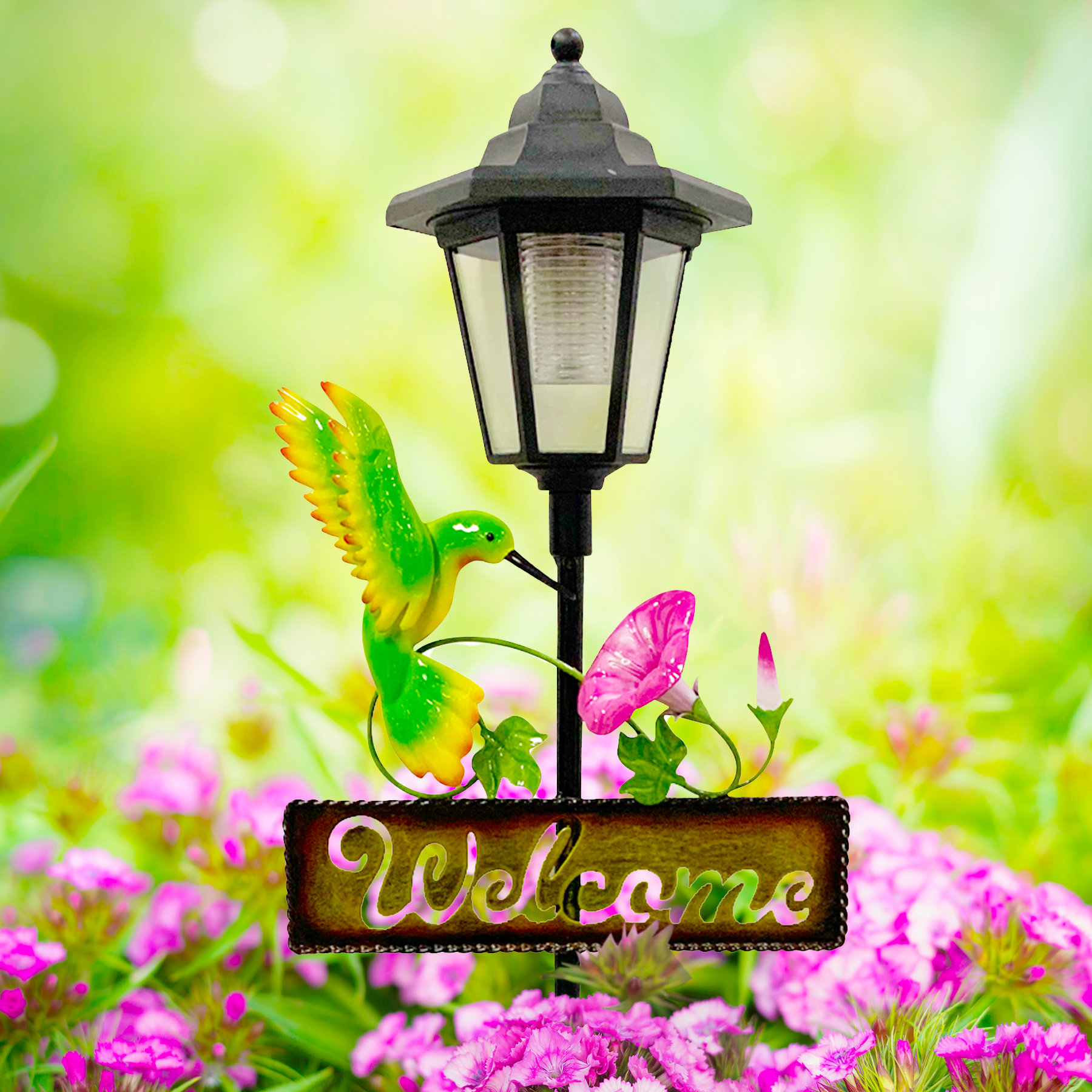 Arlmont & Co. Libby-Ann Welcome Sign Garden Stake | Wayfair