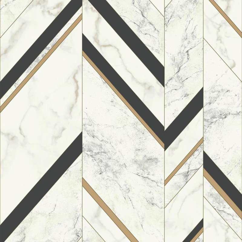 York Wallcoverings Chevron Wallpaper & Reviews | Wayfair