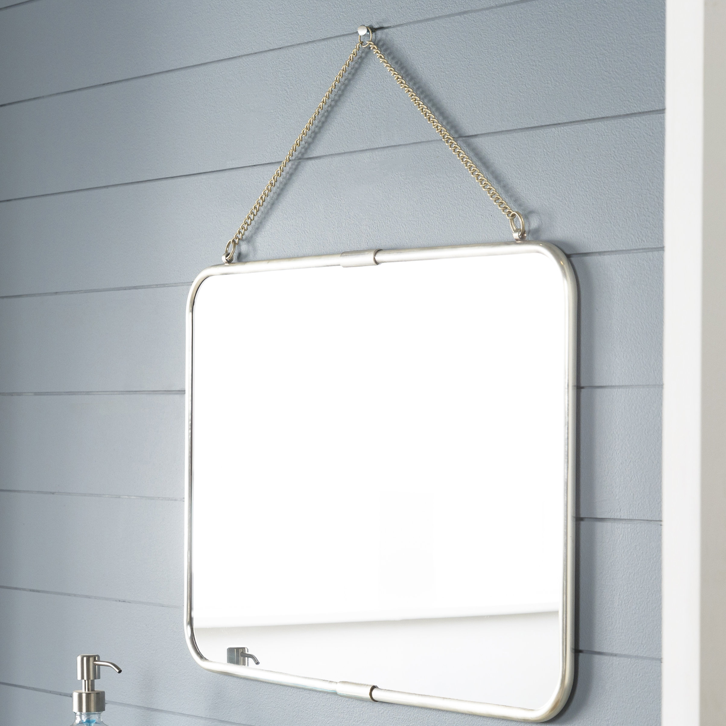 Mercer41 Adilen Rectangle Metal Wall Mirror | Wayfair