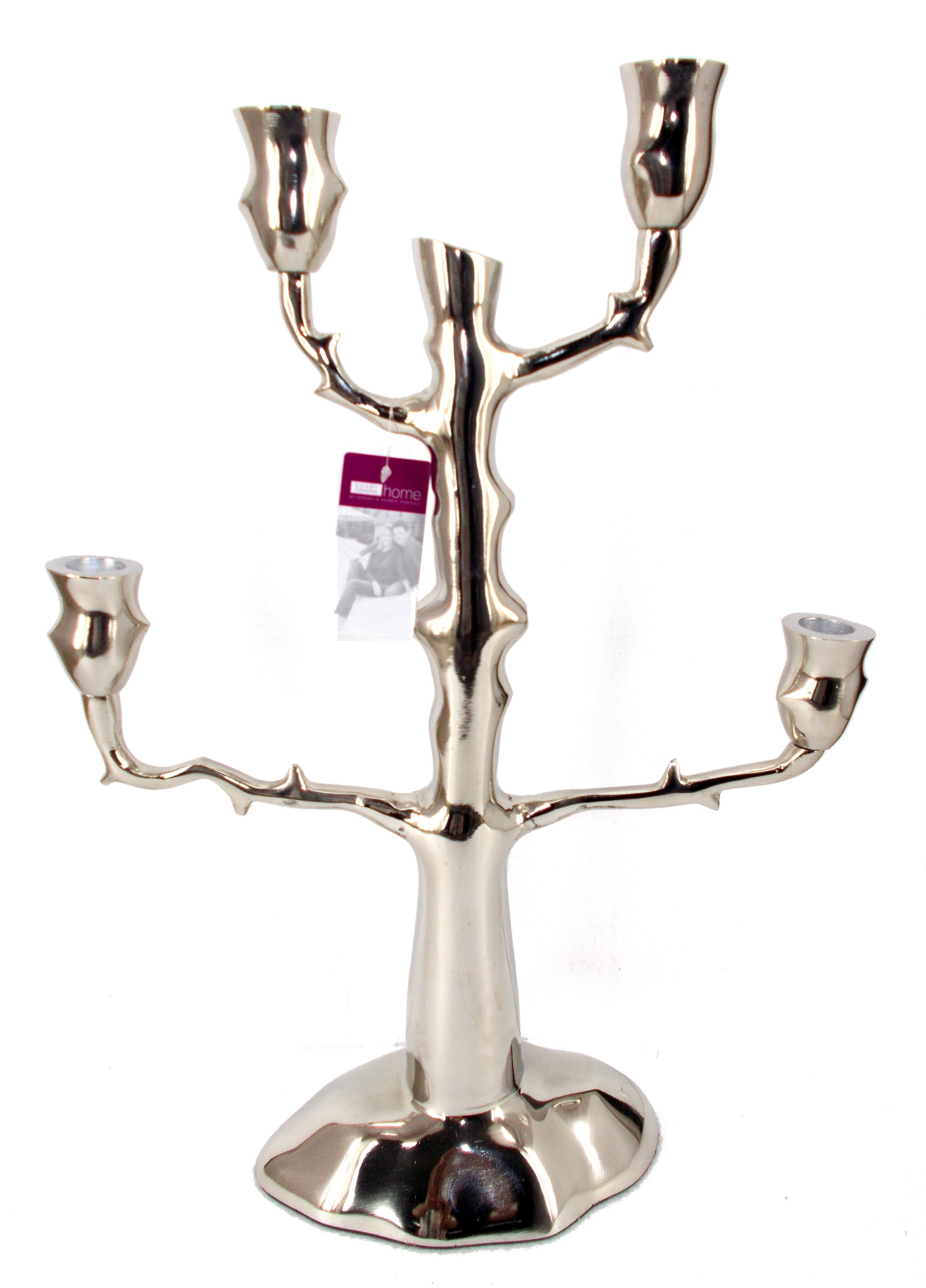 August Grove® 20.1'' H Ceramic Tabletop Candelabra | Wayfair