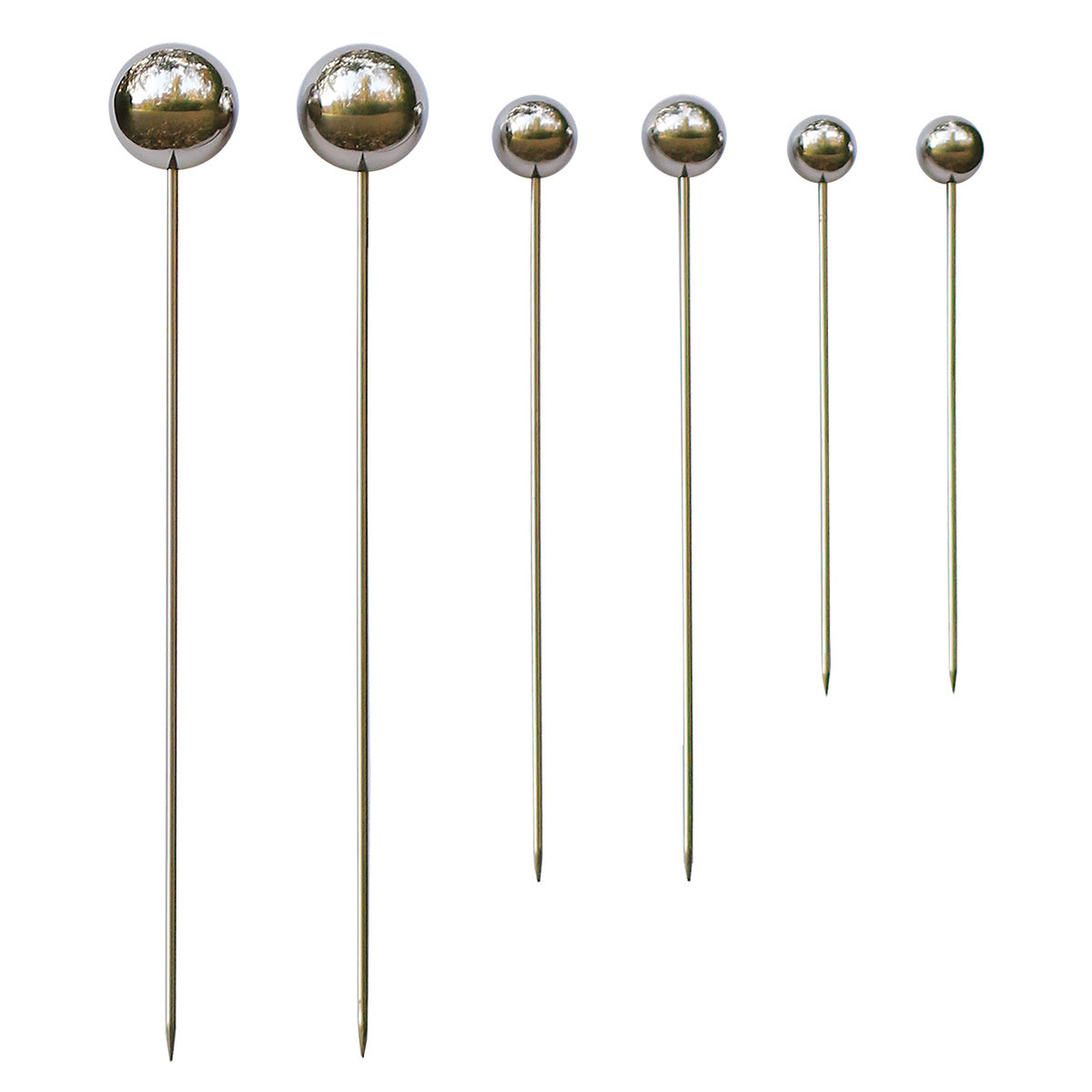 Ivy Bronx Lemus 6 Piece Garden Stake Set & Reviews | Wayfair