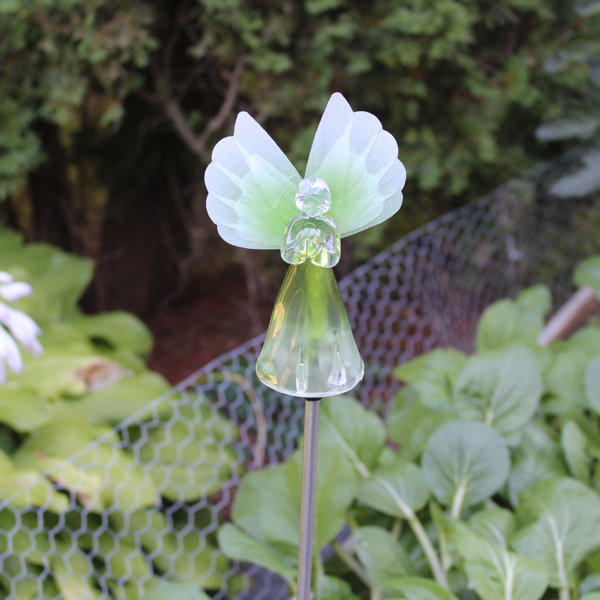 Amples Fiber Angel Garden Stake | Wayfair