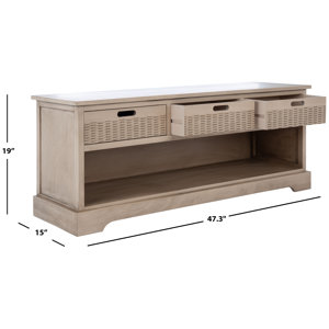 Breakwater Bay Hauge Drawers Storage Bench & Reviews | Wayfair