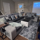 Wade Logan® Ashleigh-Jo 5 - Piece Slipcovered Sectional & Reviews | Wayfair