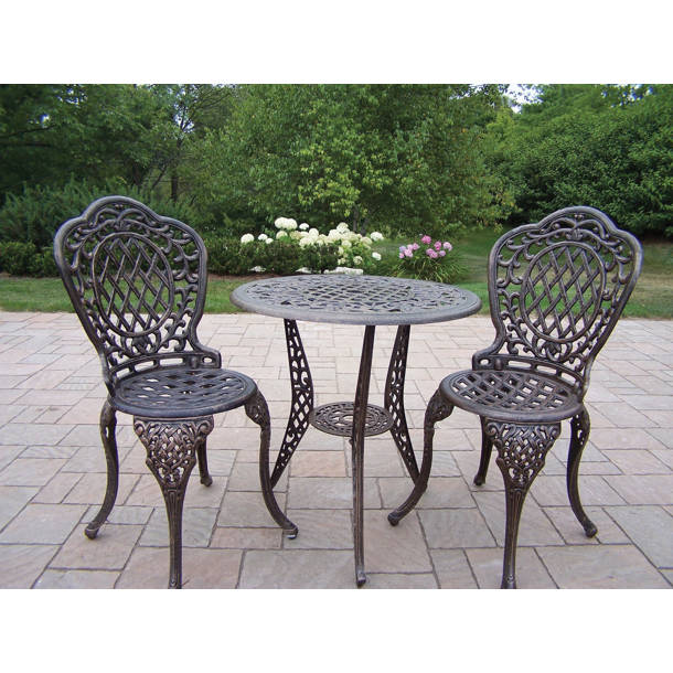 Astoria Grand Mcgrady Metal Outdoor Side Table & Reviews | Wayfair