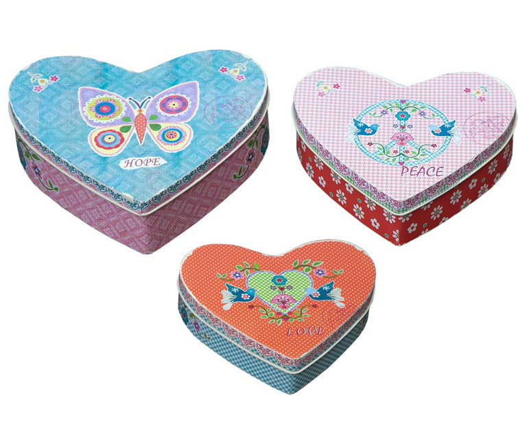 Symple Stuff 3 Piece Metal Box Set | Wayfair.co.uk