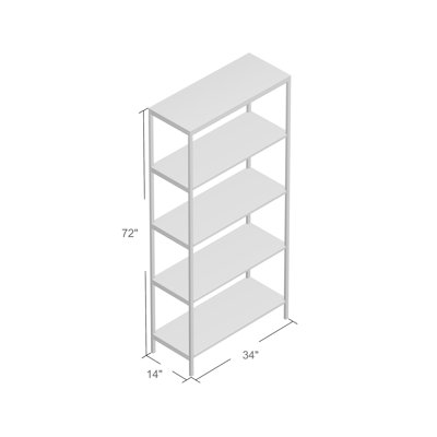 Wade Logan® Reggie Bookcase & Reviews | Wayfair