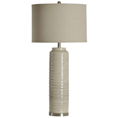 Farmhouse & Rustic White/Cream Table Lamps | Birch Lane