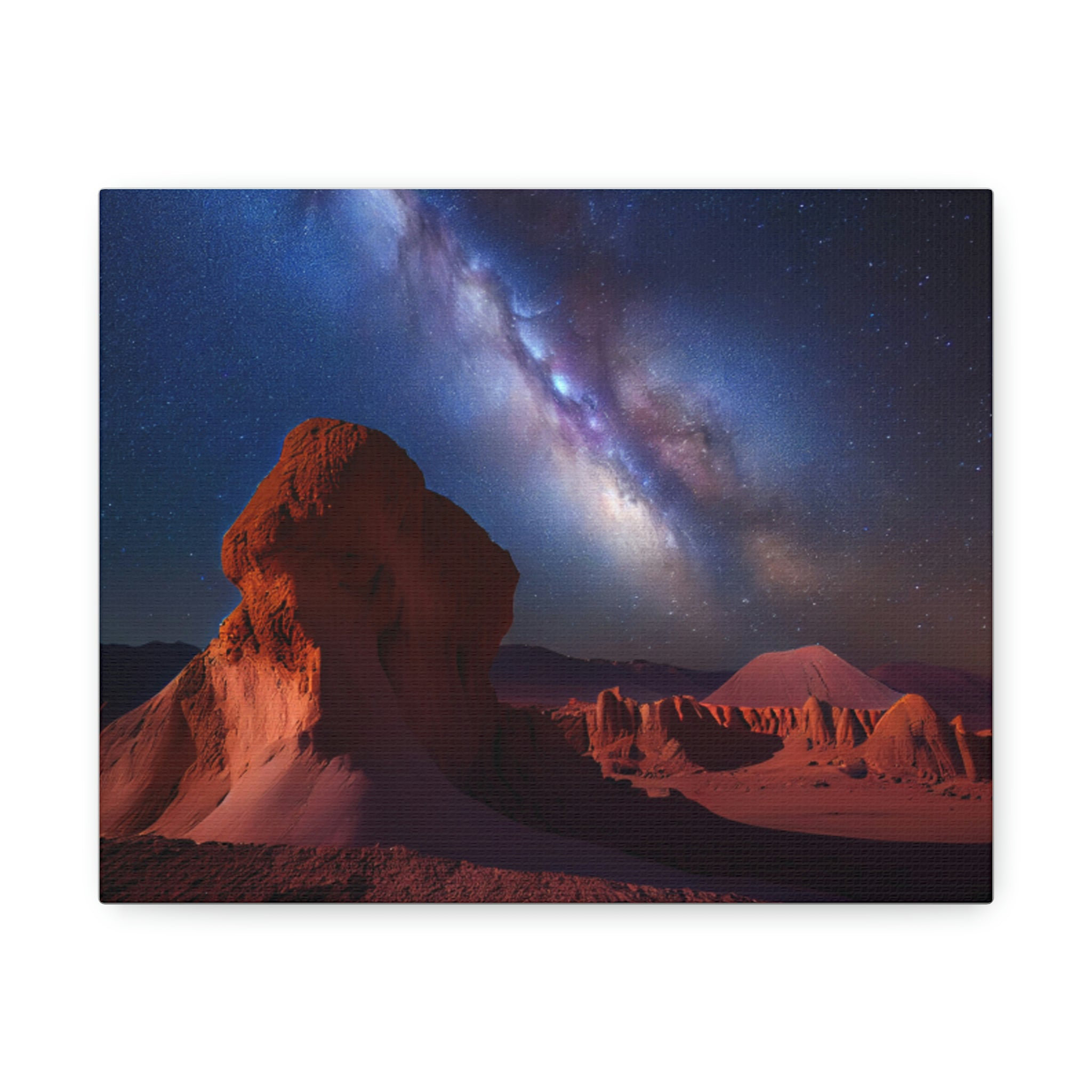 Foundry Select Milky Galaxy - Wrapped Canvas Illustration | Wayfair