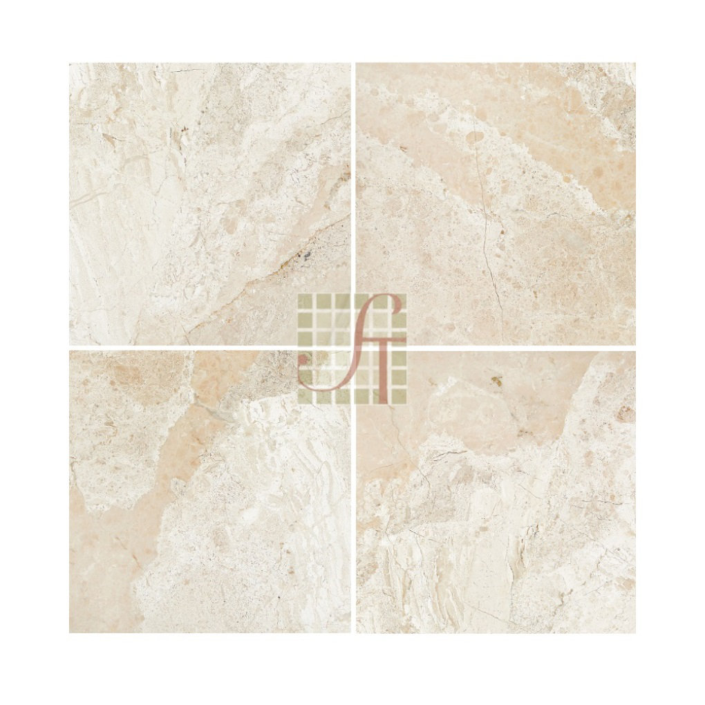 Stone & Tile Shoppe, Inc. 24" x 24" Marble Marble Look Wall & Floor ...