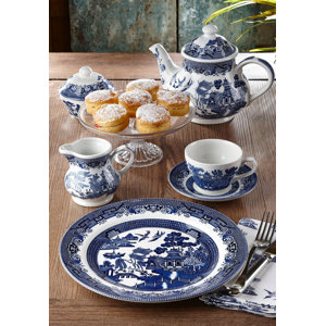 Churchill Earthenware Dinnerware Set - Service for 4 & Reviews | Wayfair