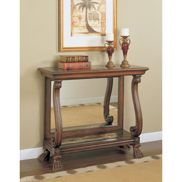 Powell Masterpiece Mahogany 39'' Console Table - Wayfair Canada