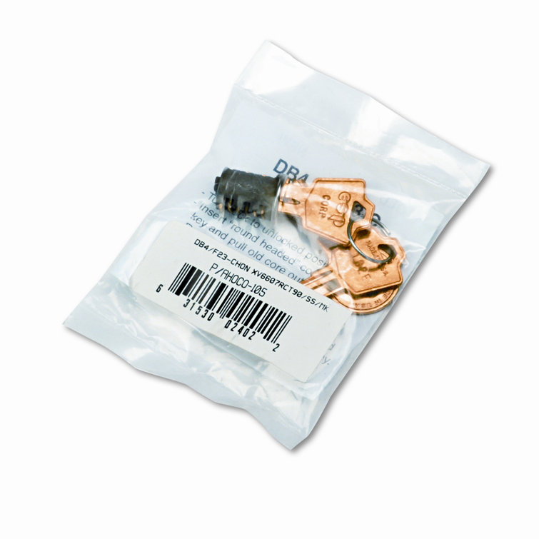 HON® Removable Lock Core Replacement Kit Metal Filing Cabinet Parts ...