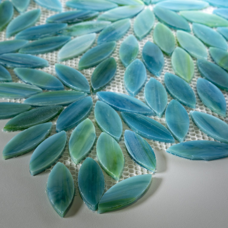 Medici & Co. Jazz 12" x 12" Glass Random Mosaic Wall Tile & Reviews ...