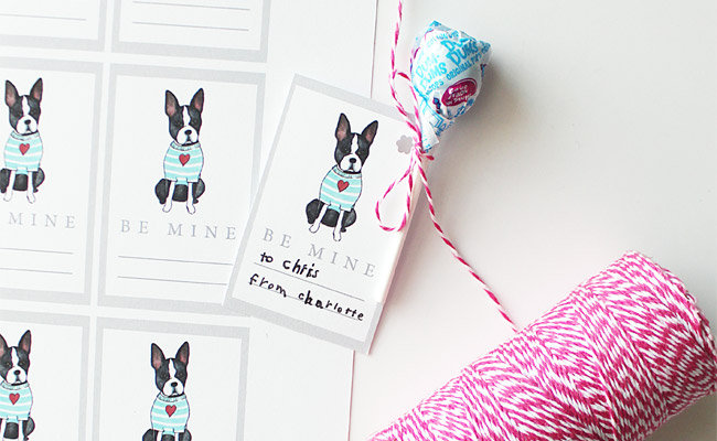 Printable Puppy-Themed Valentines | Wayfair